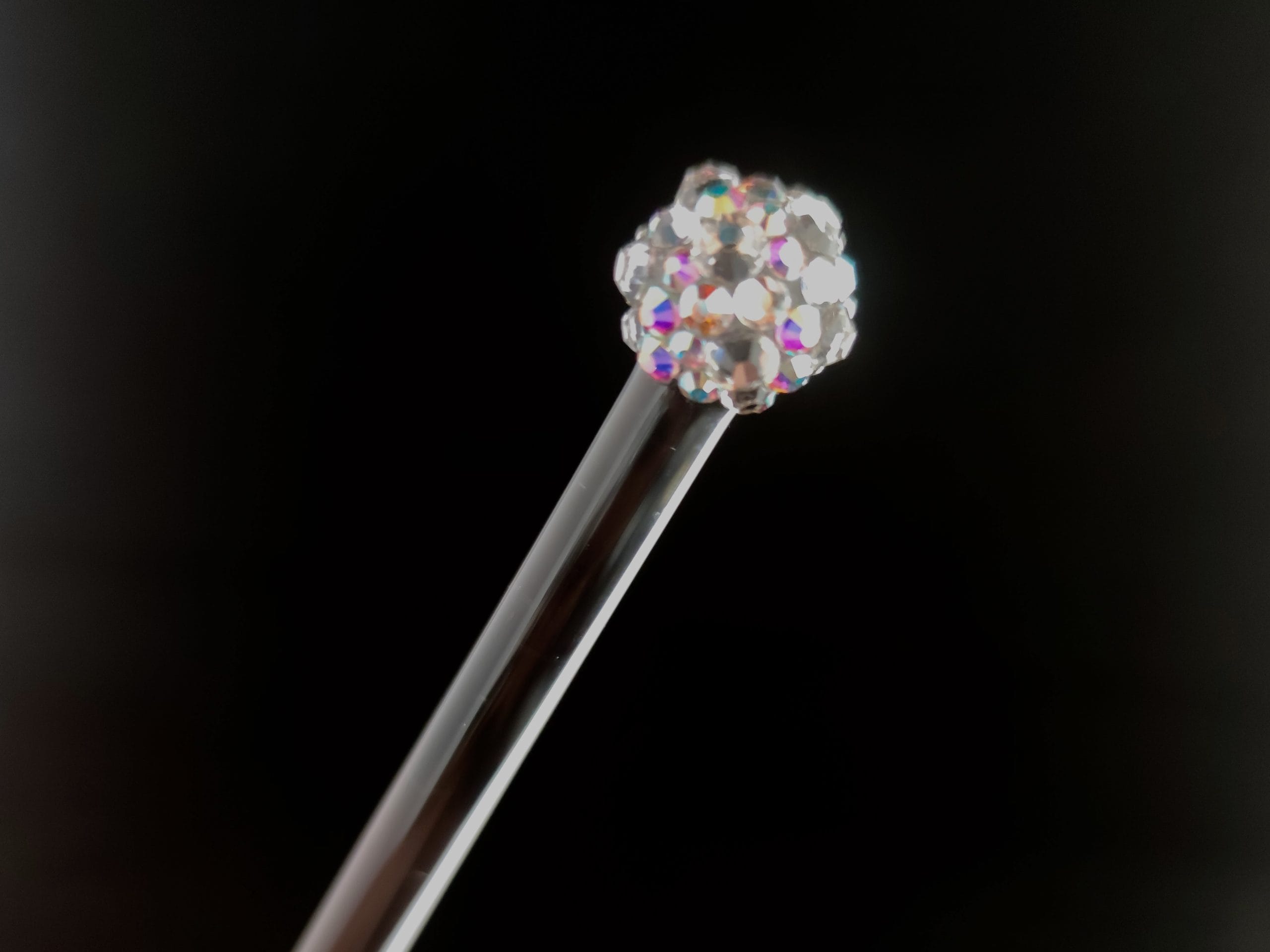 Set of 4 Custom Cocktail Stirrers - Rhinestone Cowboy